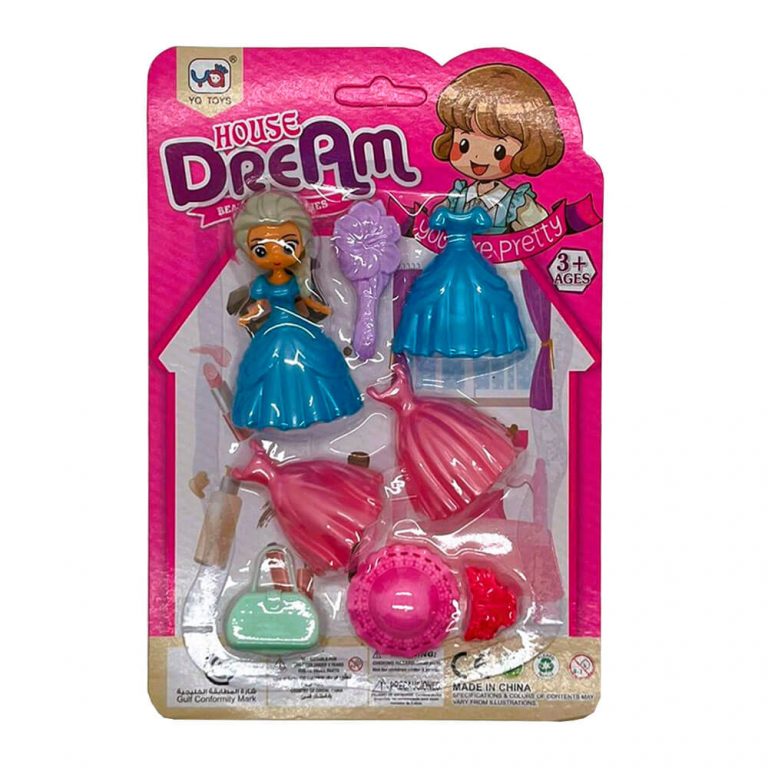 Mi Pequeña Princesa con Vestidos Intercambiables y Accesorios para Niña ...